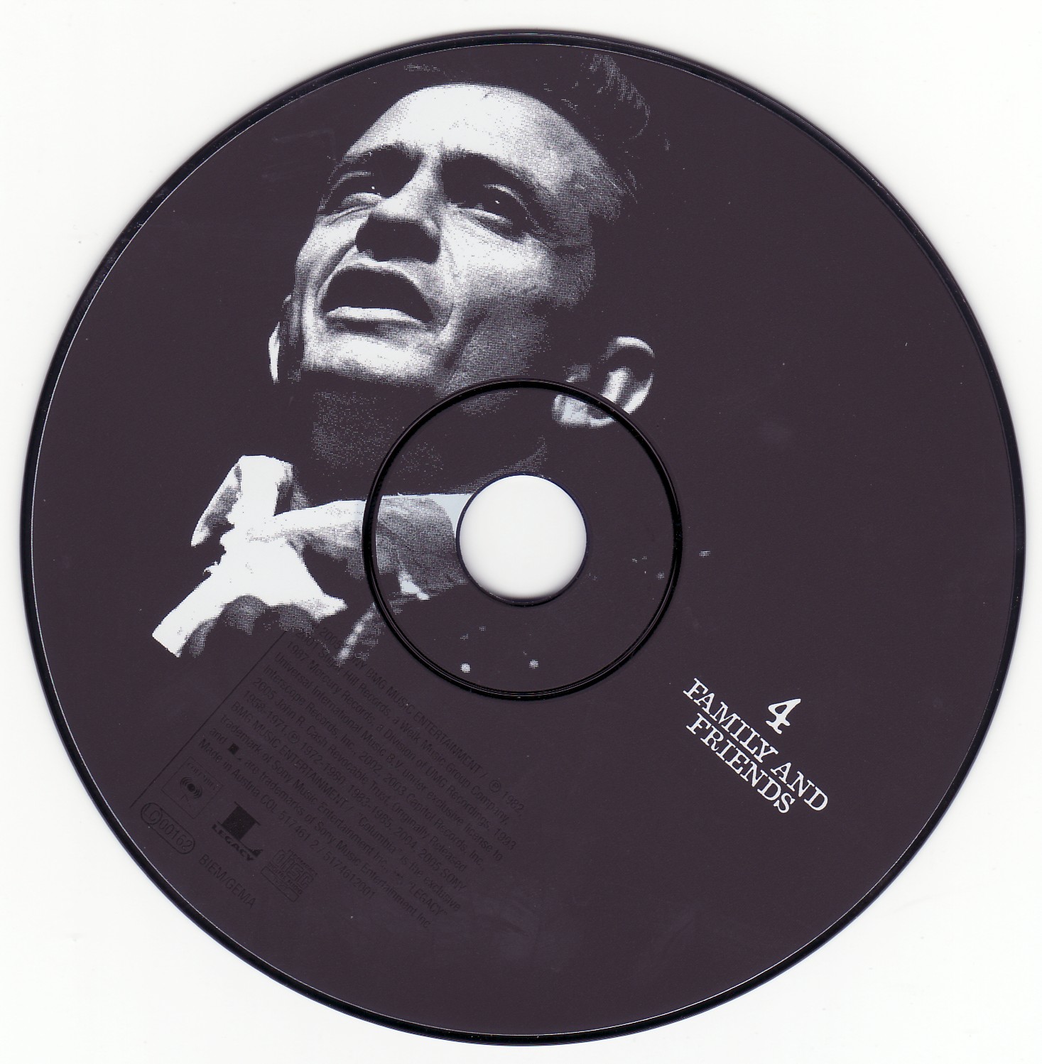 Johnny Cash The Legend : CD4 | CD Covers | Cover Century | Over 1.000. ...